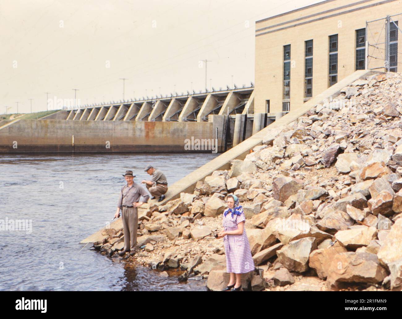 1950s fishing hi-res stock photography and images - Alamy