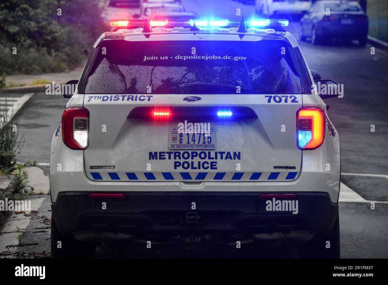 Washington, United States. 13th May, 2023. Two Metropolitan Police ...
