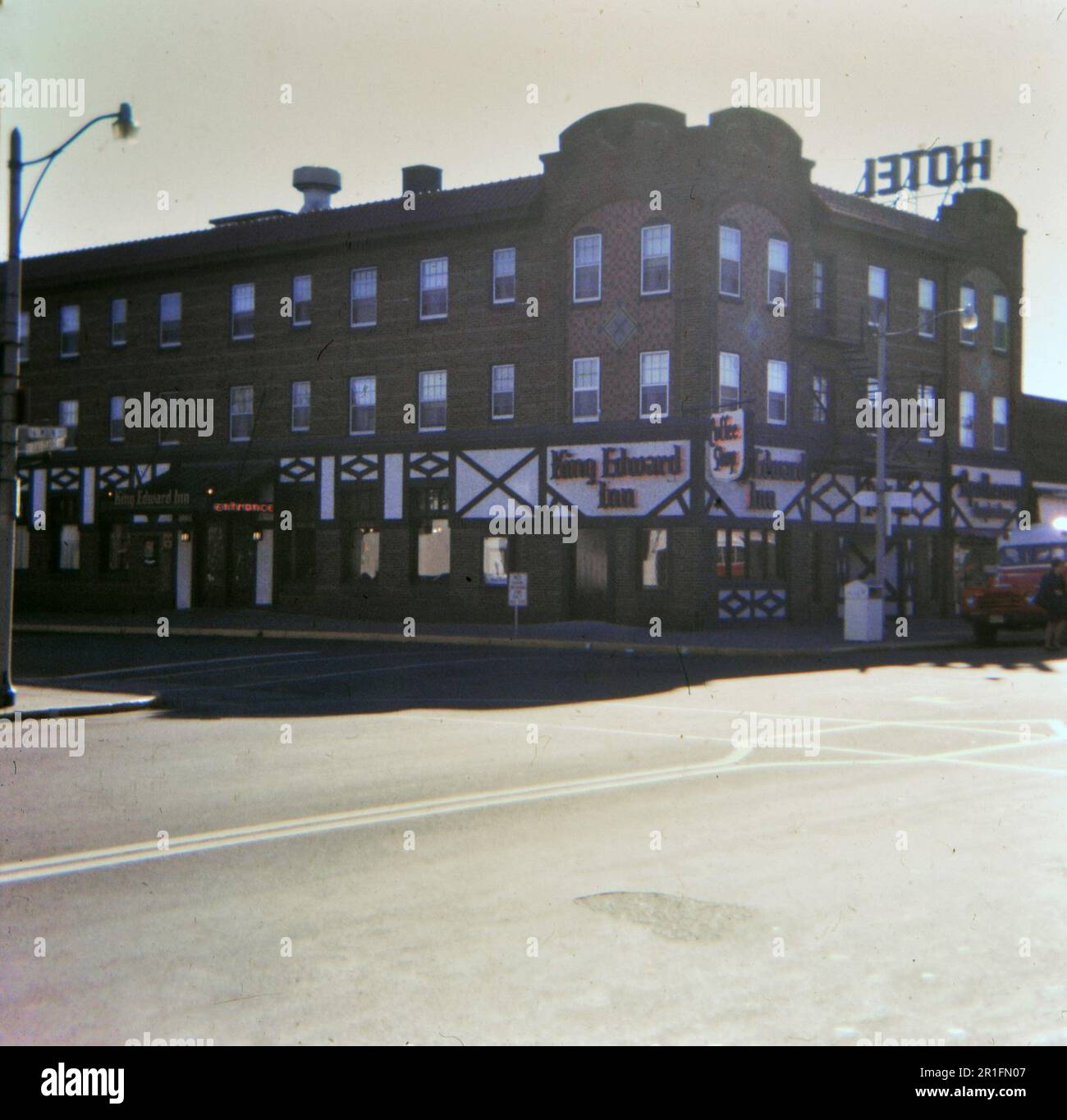 King Edward Inn, Rice Lake Wisconsin ca. 1968 Stock Photo - Alamy