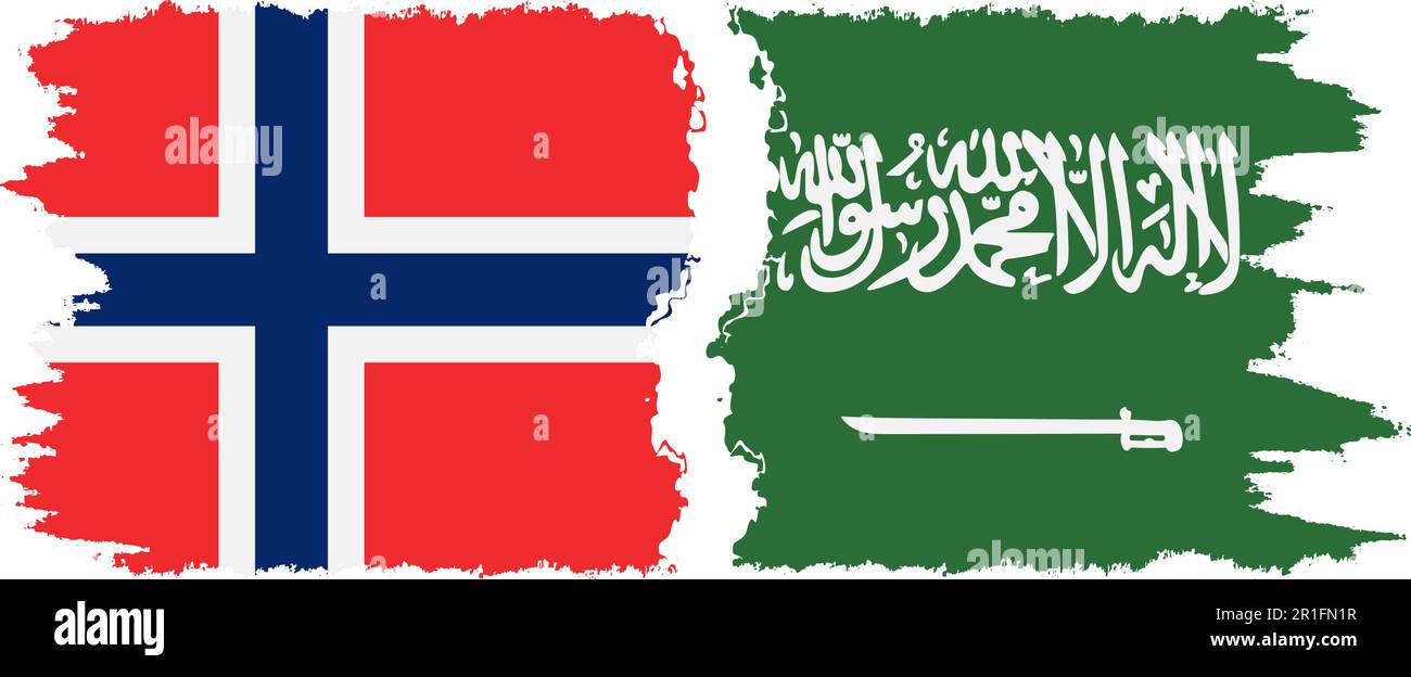 Norway saudi arabia flag hi-res stock photography and images - Alamy