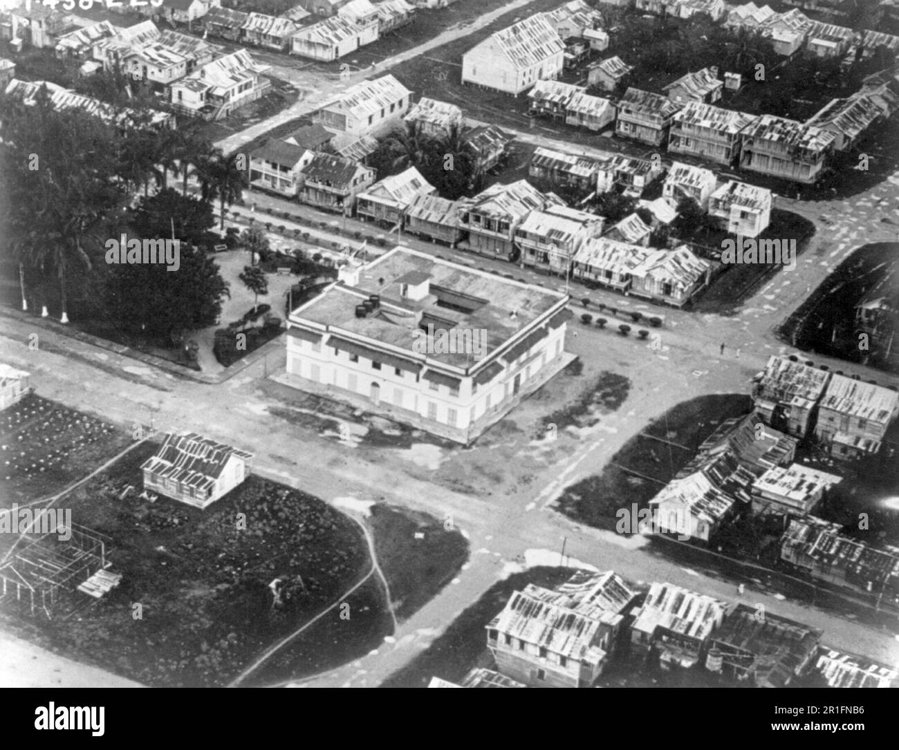 Archival Photo: Aerial view of Bocas del Toro, Panama ca. 1909-1932 ...