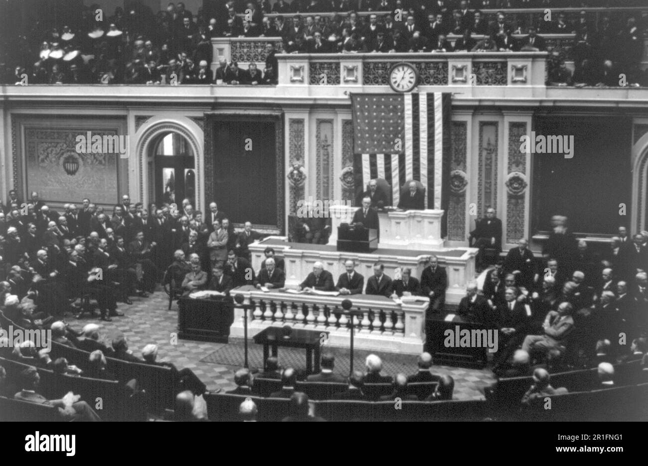 President coolidge speaking hi-res stock photography and images - Alamy