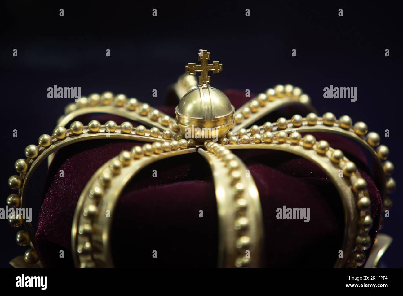 Bucharest, Romania. 13th May, 2023: The Crown of Queen Elizabeth of ...