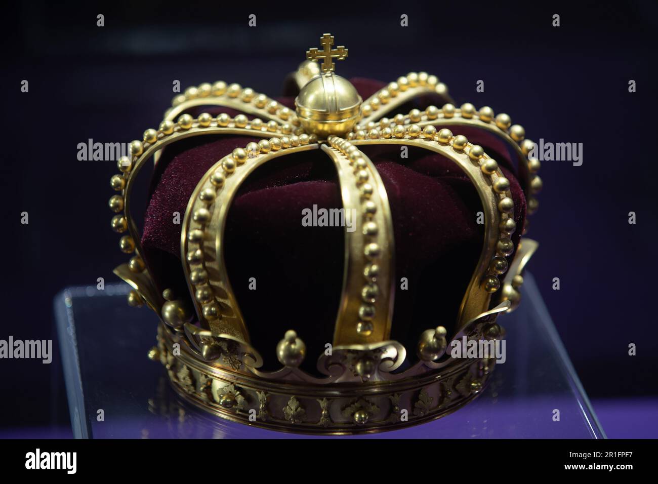 Bucharest, Romania. 13th May, 2023: The Crown of Queen Elizabeth of ...