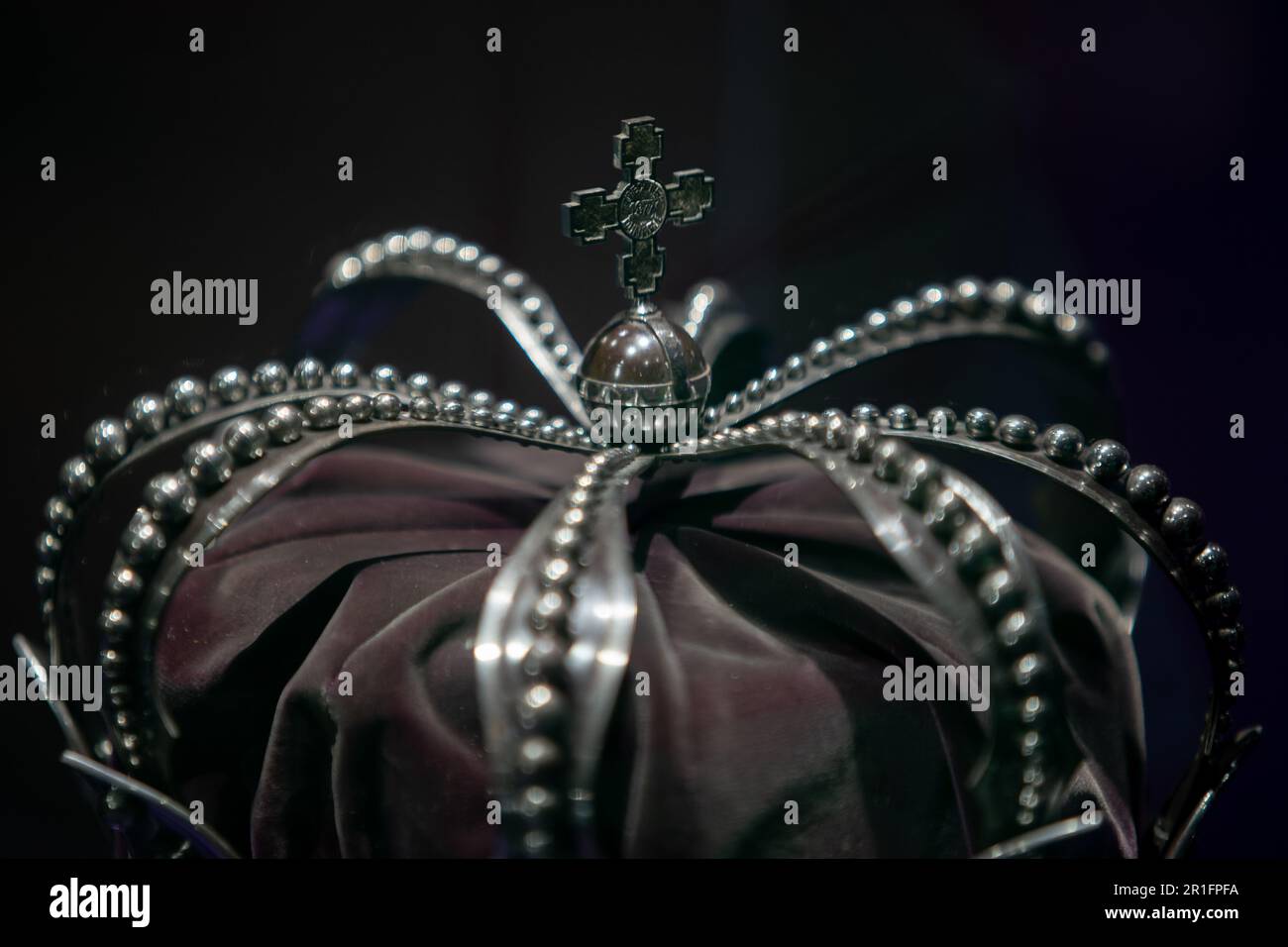 Bucharest, Romania. 13th May, 2023: The Steel Crown of King Carol I of ...