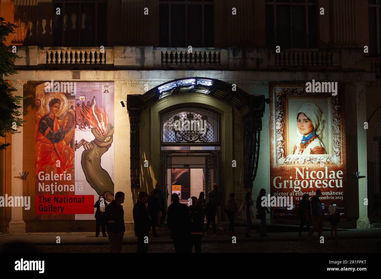Bucharest, Romania. 13th May, 2023: The Romanian National Museum of Art ...