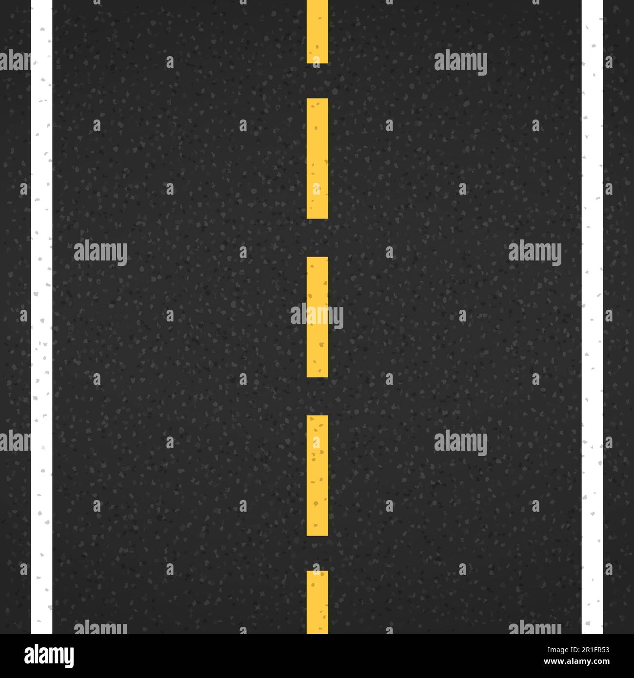 Asphalt road with markings, vector eps10 illustration Stock Vector ...
