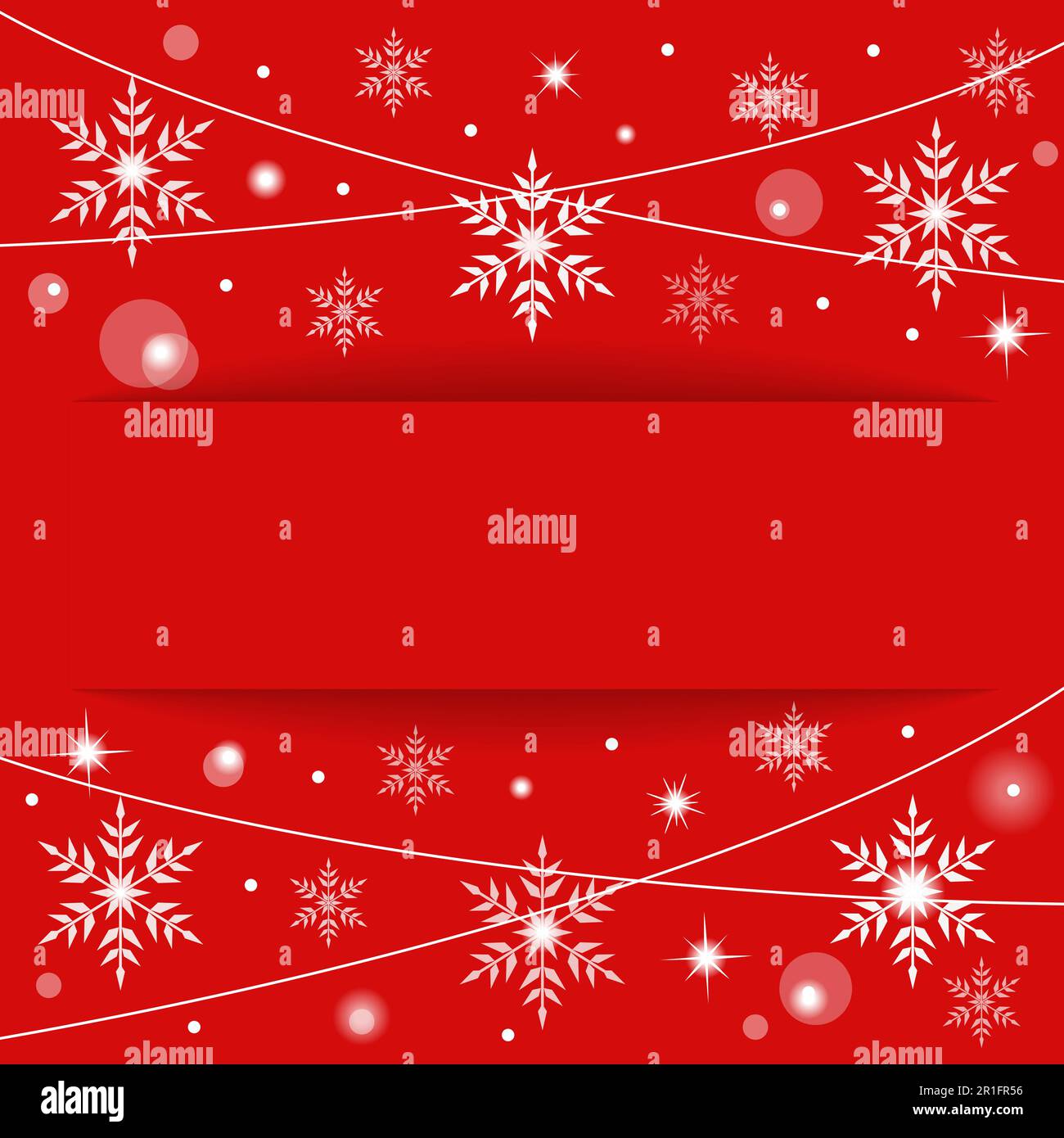 Red Christmas background with place for your text, vector eps10 ...