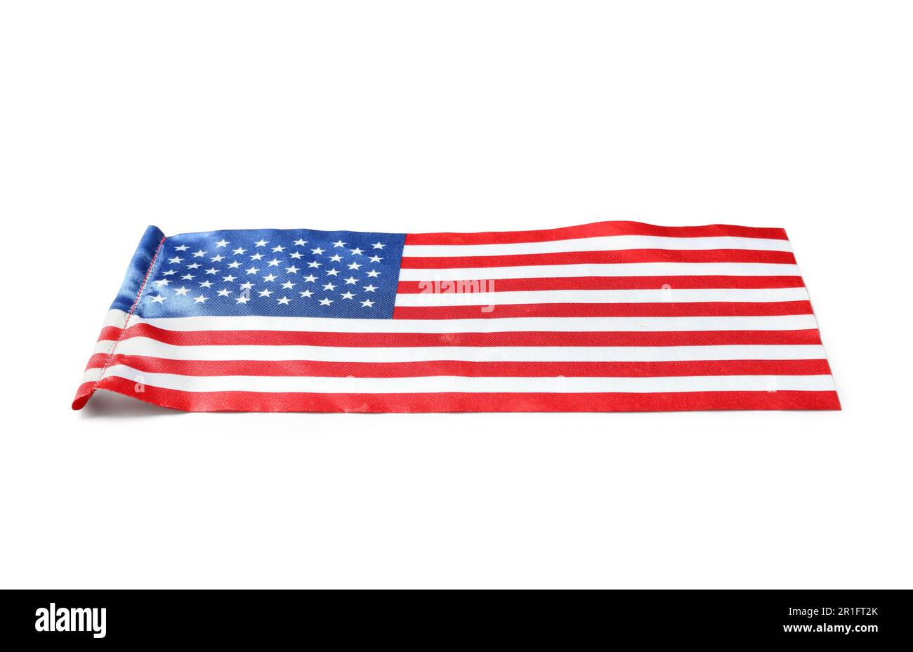 Flag of USA isolated on white background Stock Photo - Alamy
