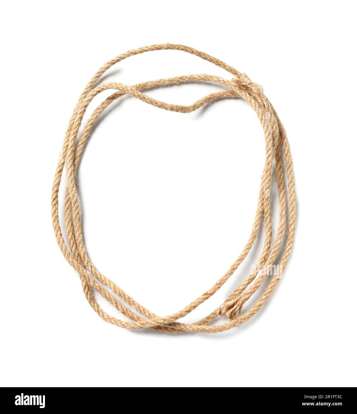 Cowboy lasso isolated on white background Stock Photo - Alamy