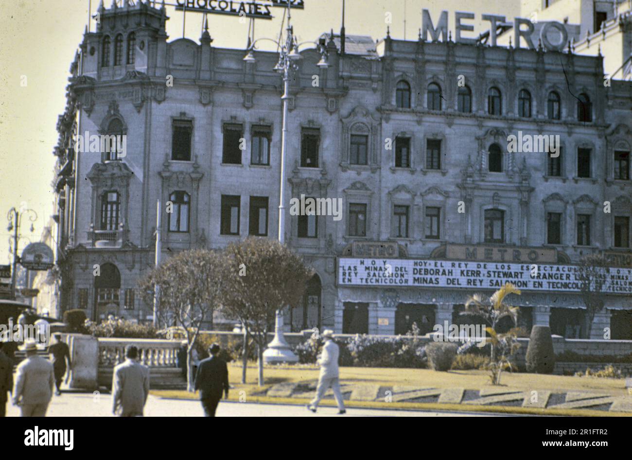 Lima Peru MGM theater ca. 1950s Stock Photo - Alamy