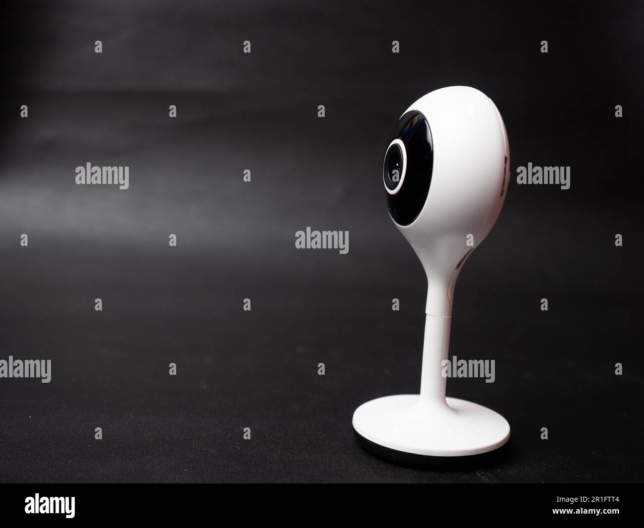 Picture of a white table top IP CCTV camera with modern design Stock ...