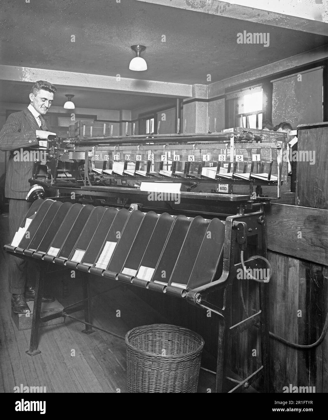 Archival census worker hi-res stock photography and images - Alamy