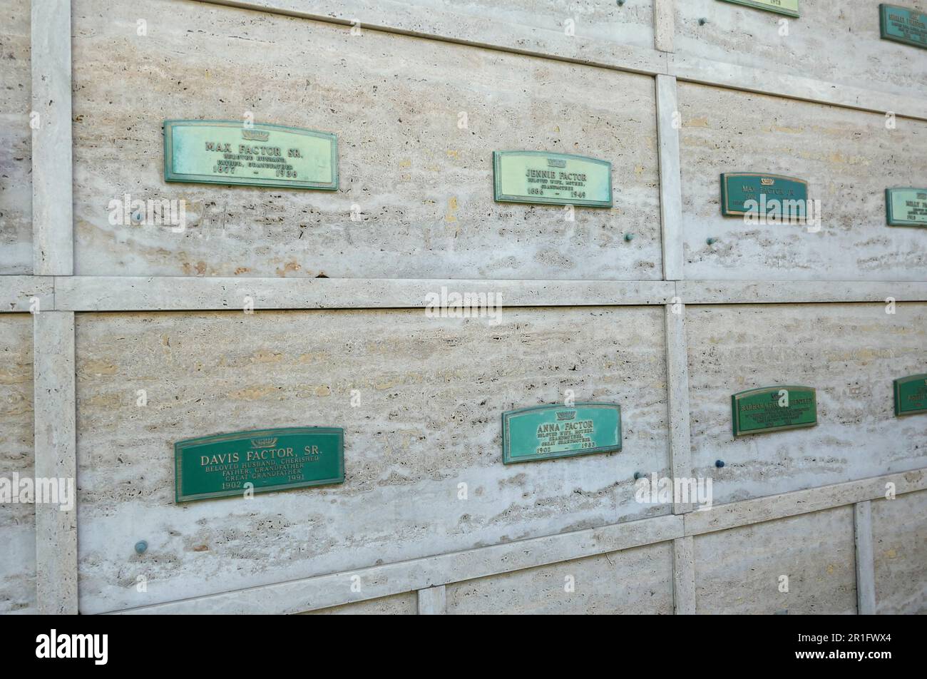 Los Angeles, California, USA 12th May 2023 Max Factor Sr. and Max ...