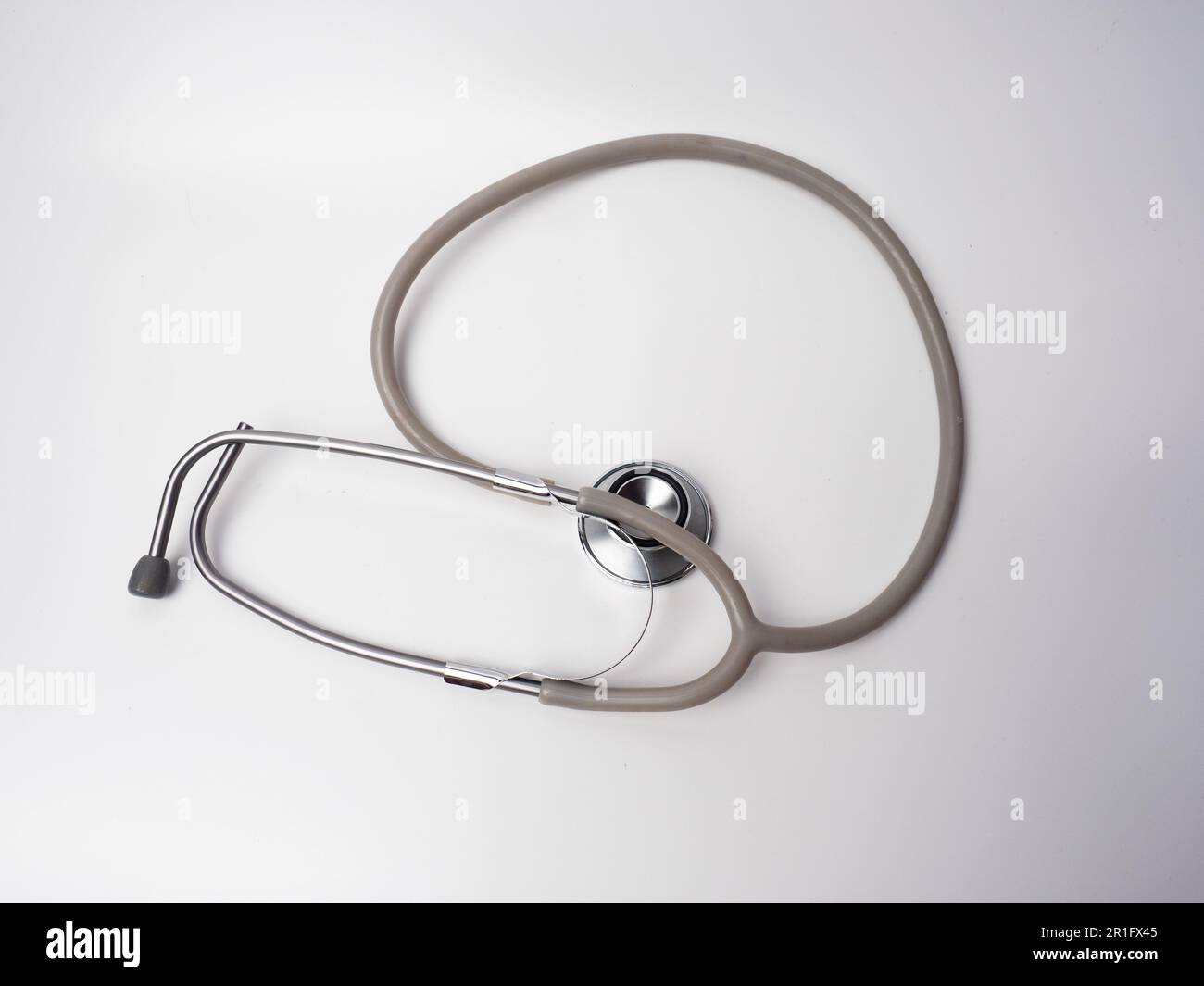 Picture of a stethoscope, a medical device for auscultation, or ...