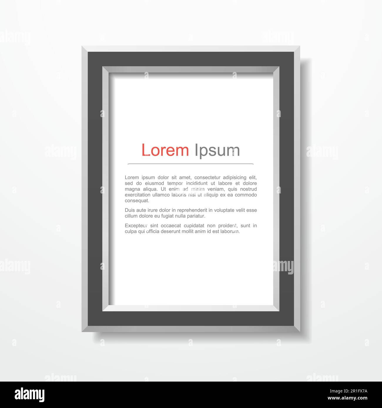 Vertical frame, vector eps10 illustration Stock Vector Image & Art - Alamy