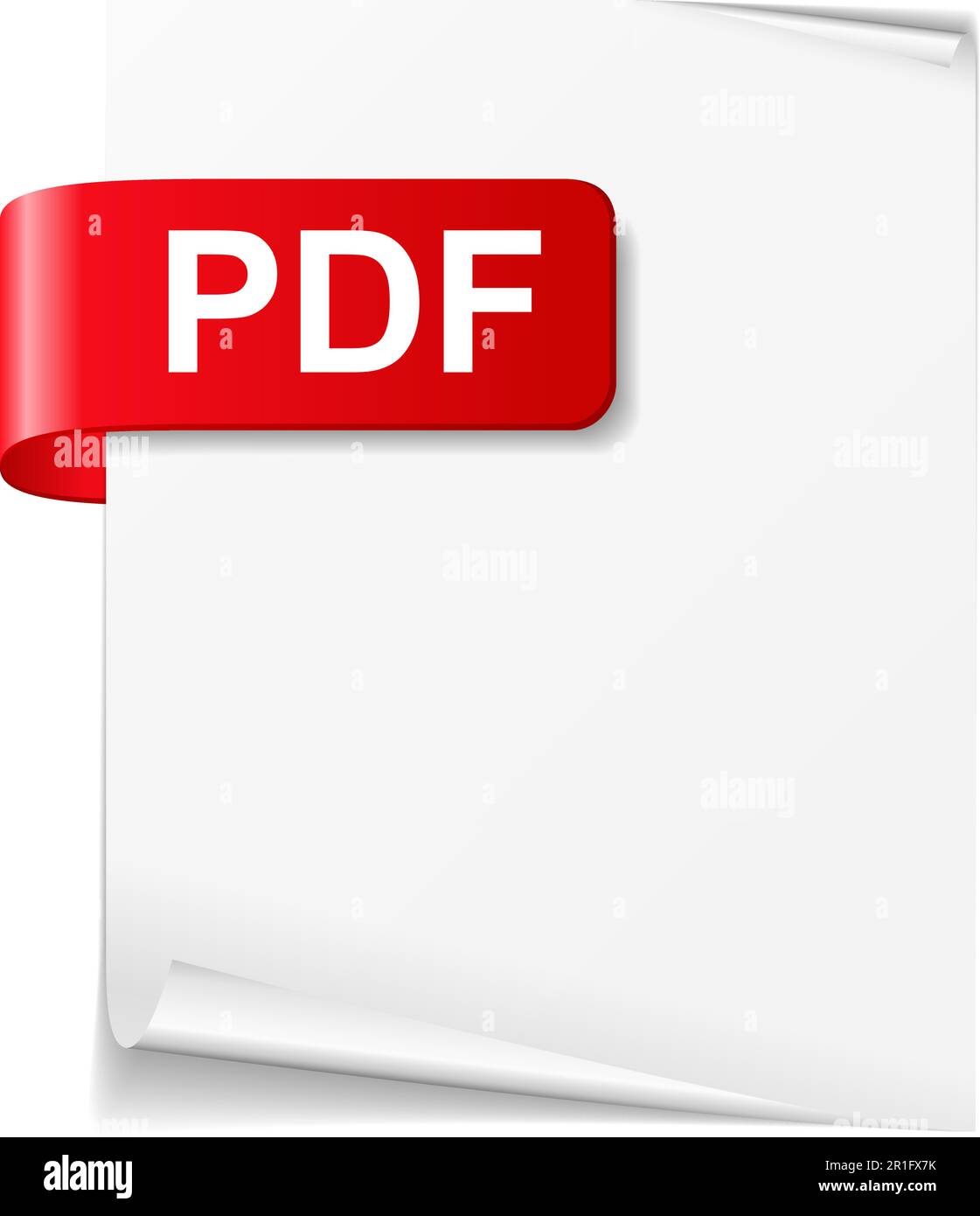 PDF file, vector eps10 illustration Stock Vector Image & Art - Alamy