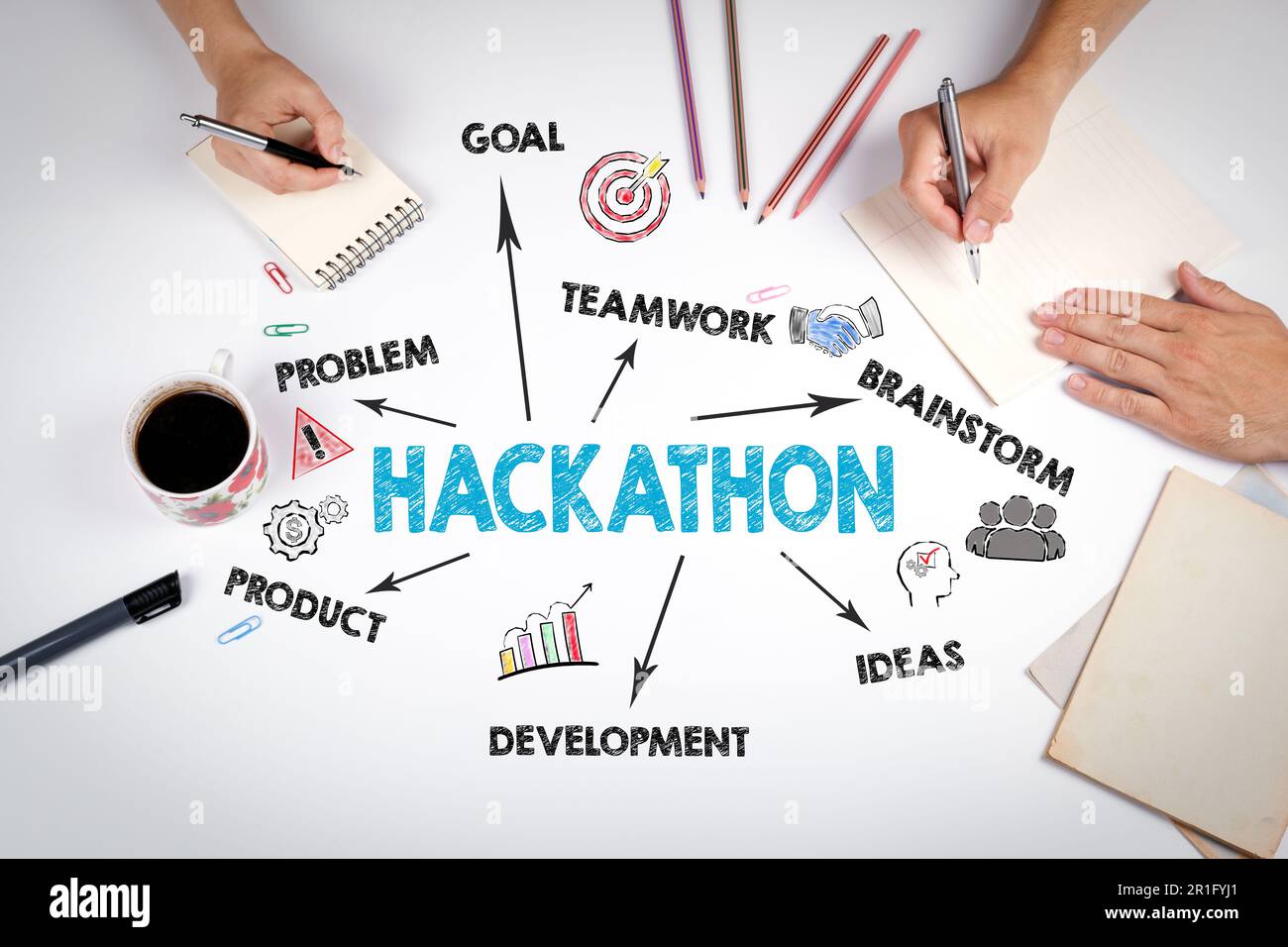 Hackathon background hi-res stock photography and images - Alamy