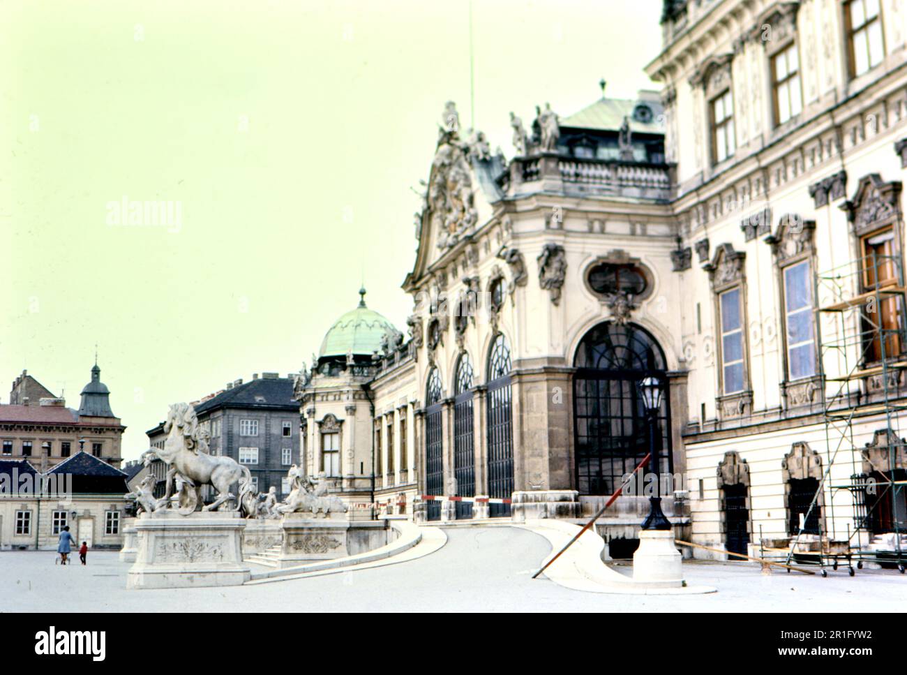 Austrian Gallery Belvedere in Vienna ca. 1972 Stock Photo - Alamy