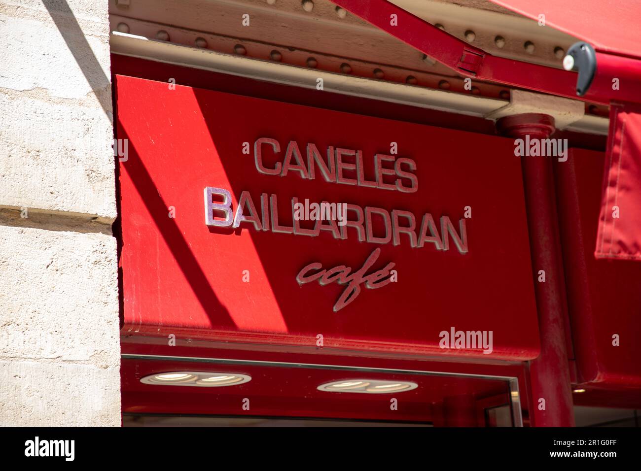 Bordeaux , Aquitaine France - 02 27 2023 : Baillardran caneles brand ...
