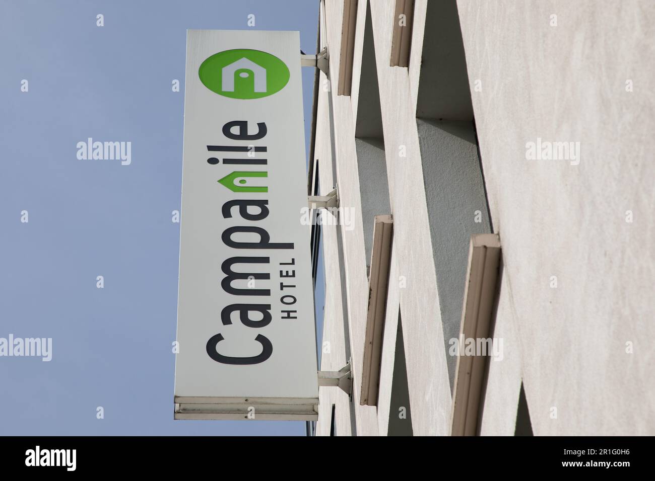 Bordeaux , Aquitaine France - 05 01 2023 : Campanile Hotel logo sign ...