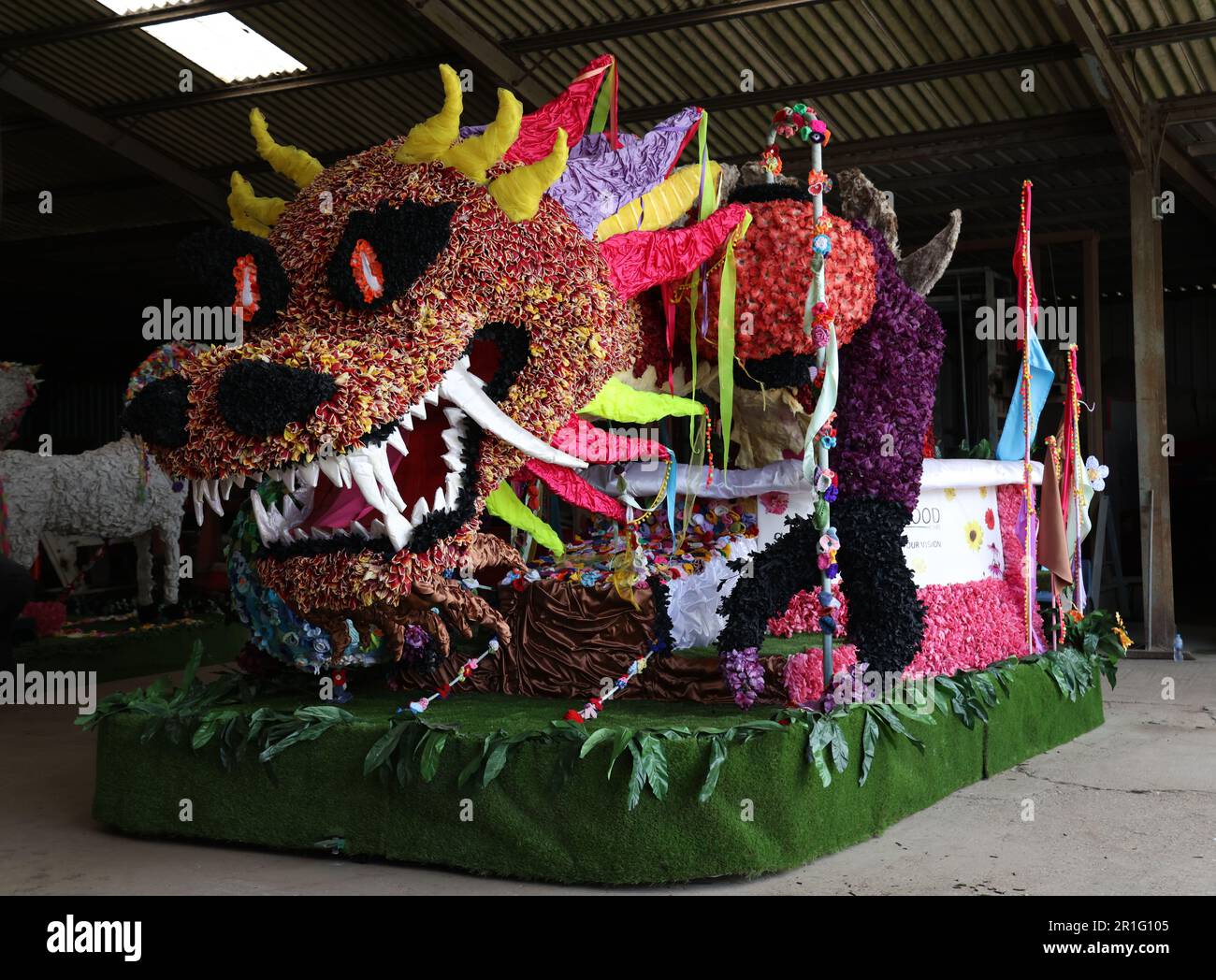 Spalding, UK. 11th May, 2023. With the Spalding Flower Festival only ...