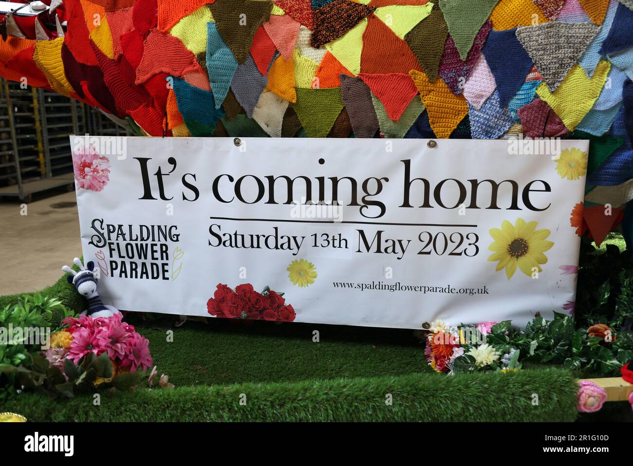 Spalding, UK. 11th May, 2023. With the Spalding Flower Festival only ...