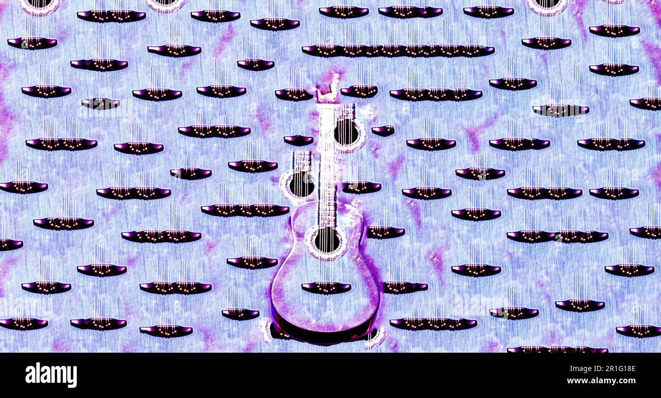 classical guitar on a light blue patterned background Stock Photo - Alamy classical guitar on a light blue patterned background Stock Photo - Alamy