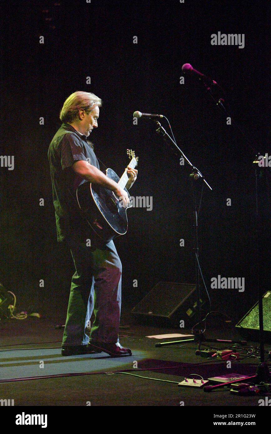 Dewey Bunnell on-stage during America’s concert at Sydney Opera House ...
