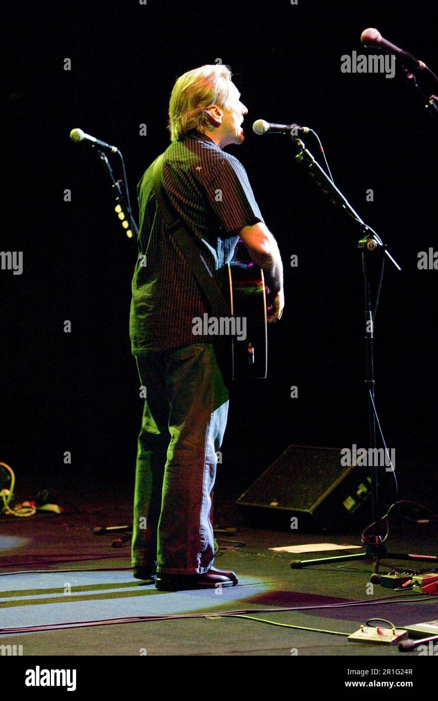 Dewey Bunnell on-stage during America’s concert at Sydney Opera House ...