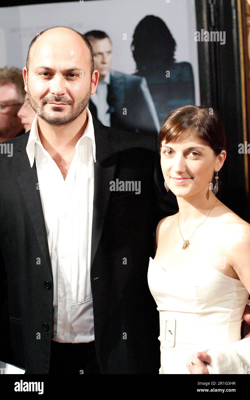 Steve Bastoni and Bianca Pirrotta at the Australian premiere of the ...