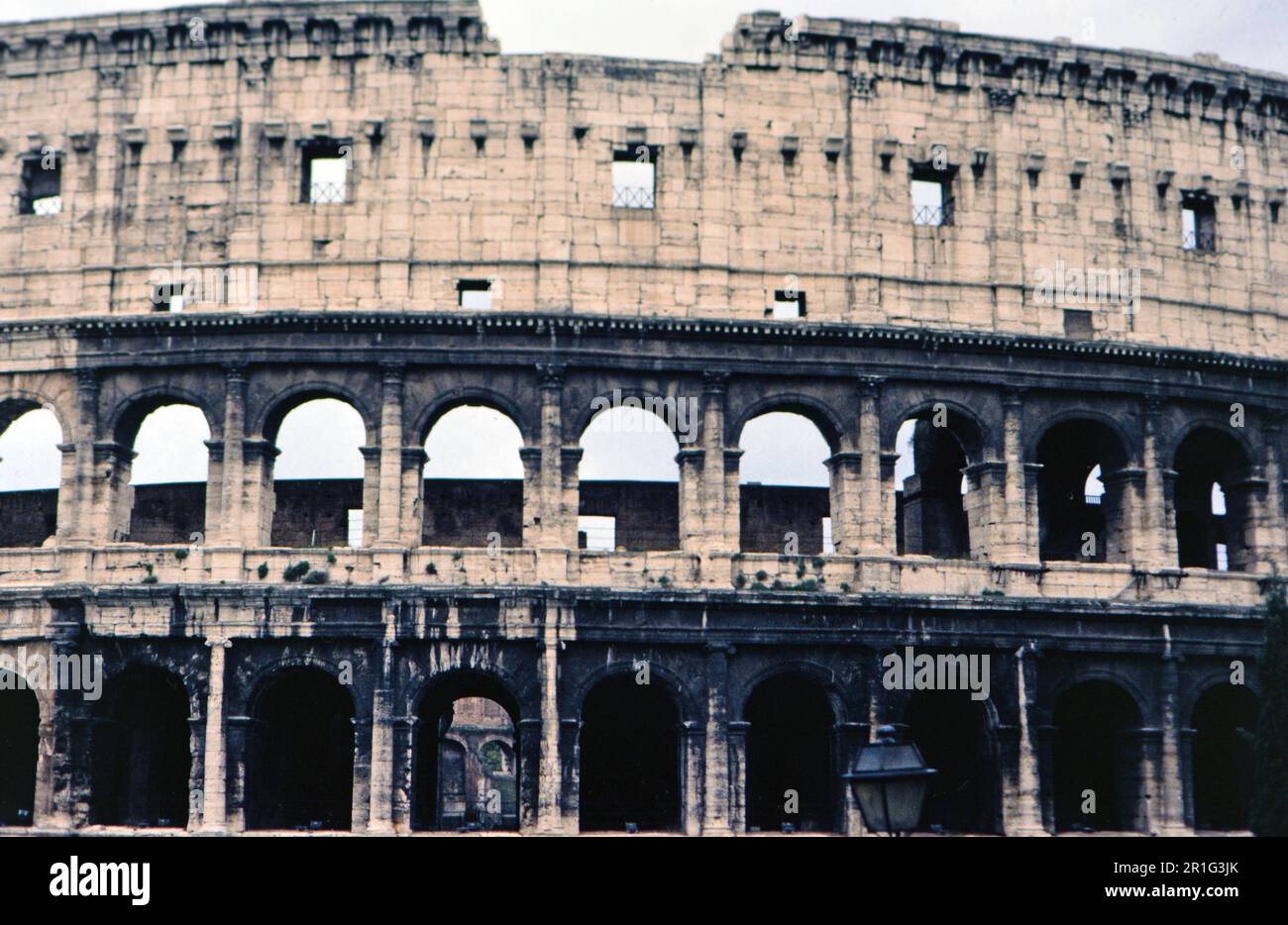 Colosseum (Flavian Amphitheater) in Rome Italy ca. 2000 Stock Photo - Alamy