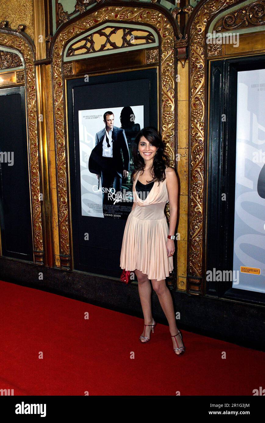 Caterina Murino James Bond Red Dress