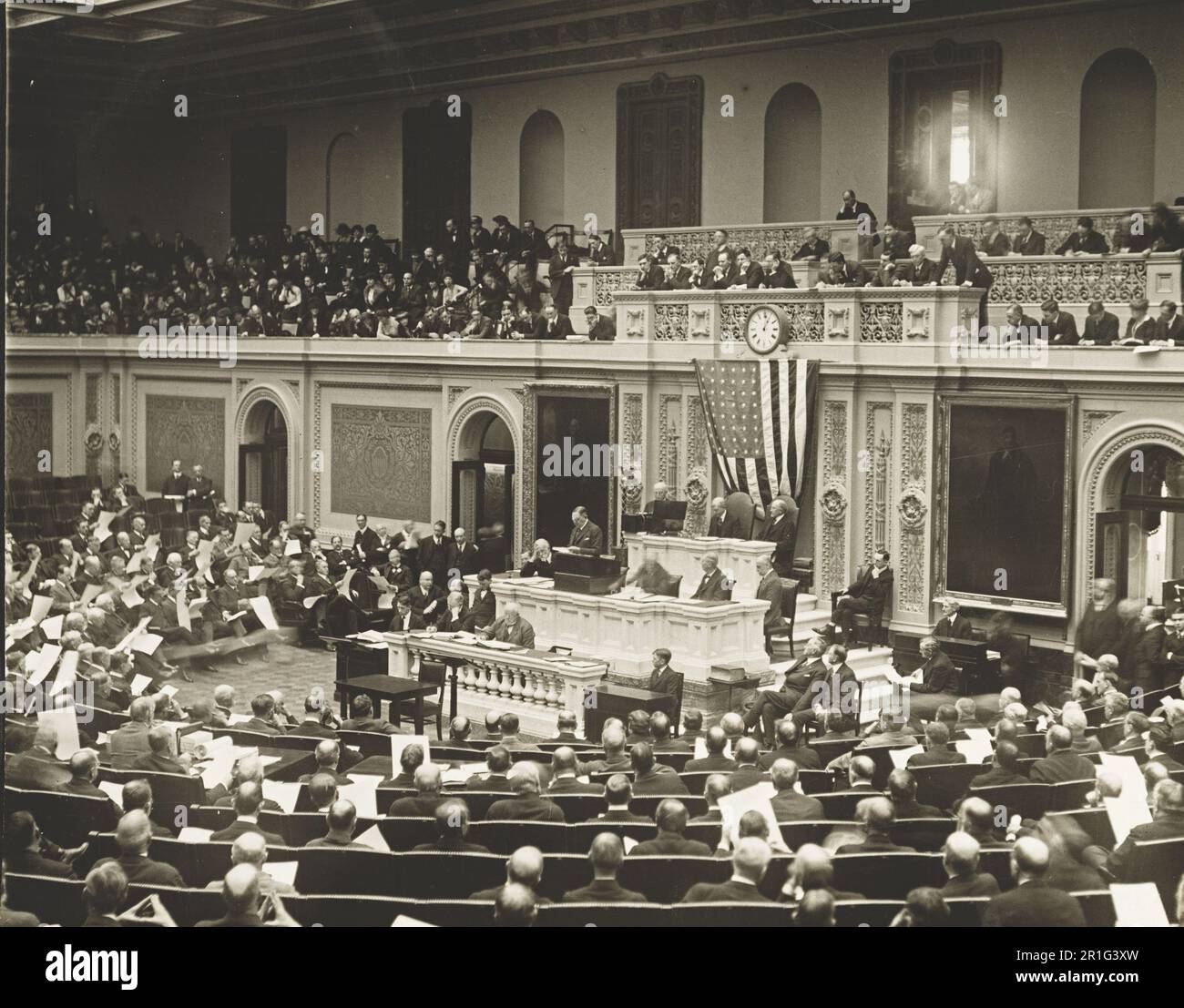 Archival Photo: Session of the House of Representatives in the U.S ...