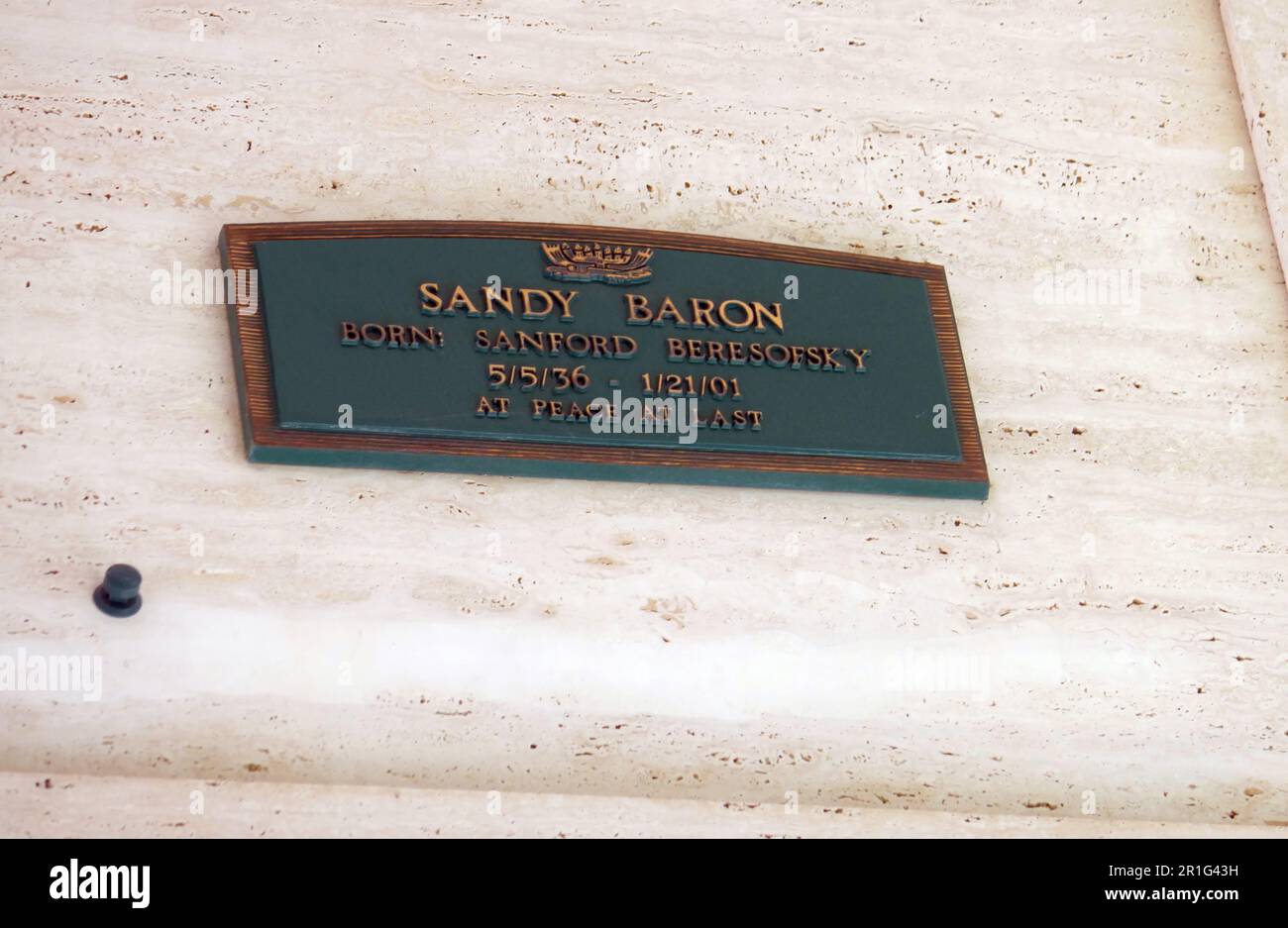 Los Angeles, California, USA 12th May 2023 Actor/Comedian Sandy Baron ...