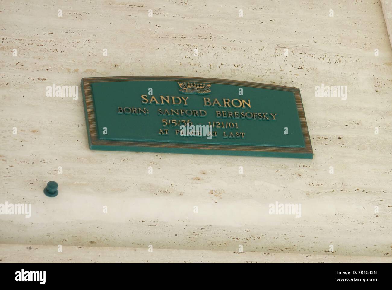 Los Angeles, California, USA 12th May 2023 Actor/Comedian Sandy Baron ...