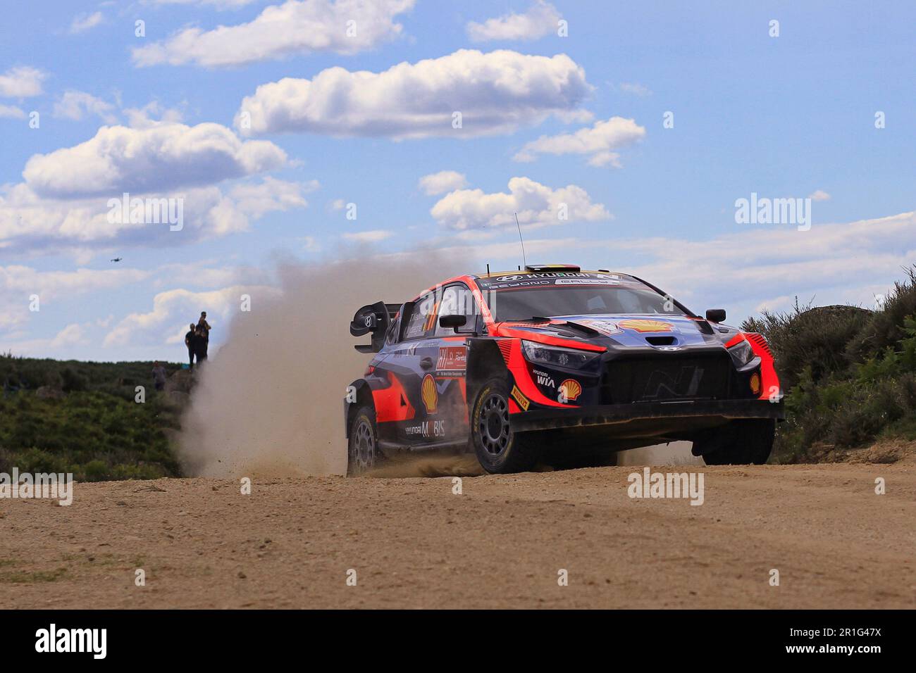 Thierry Neuville (Bel) Martijn Wydaeghe (Bel) Of Team Hyundai Shell ...