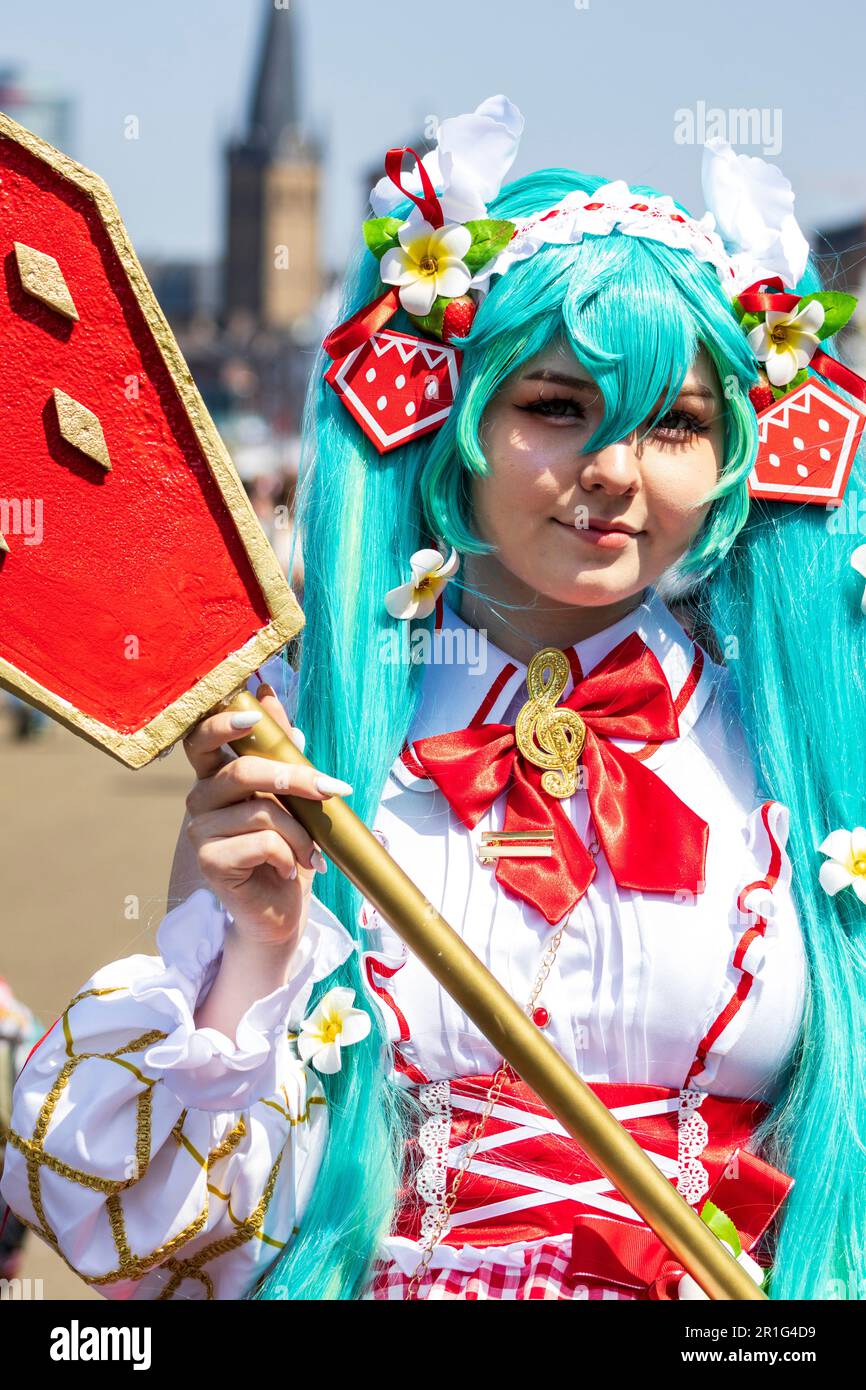 Manga cosplayer, cosplay, Japan Day (Japan-Tag) celebrations take place ...