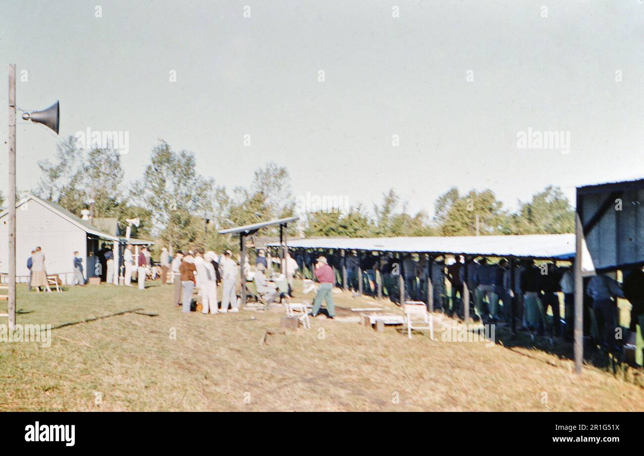 1950s shooting range hi-res stock photography and images - Alamy