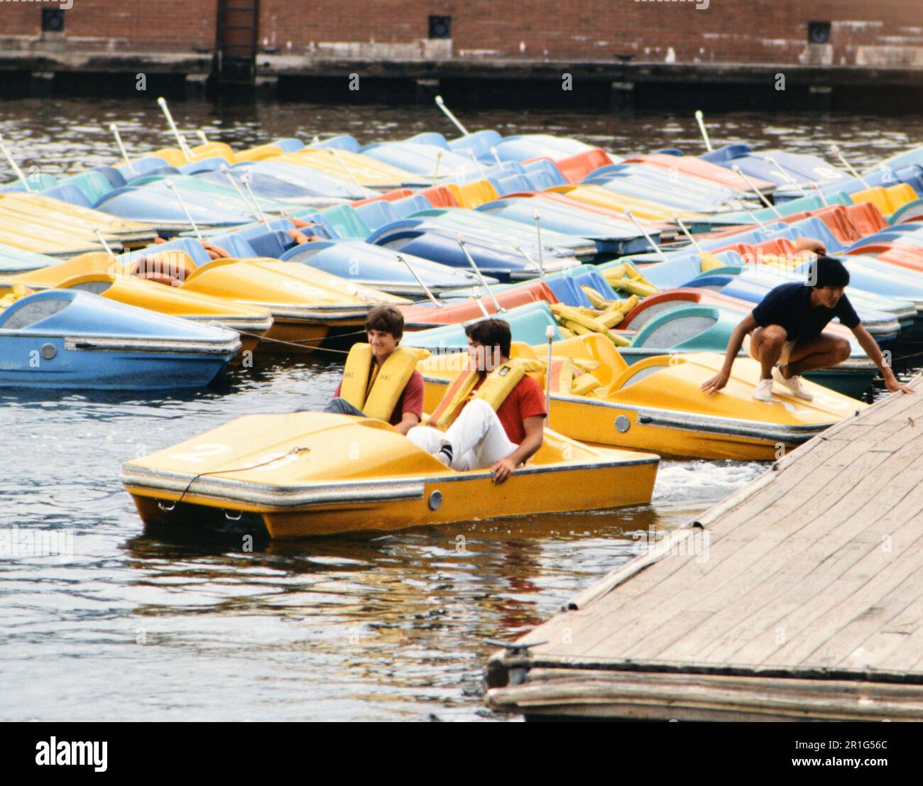 1984 paddle boat hi-res stock photography and images - Alamy