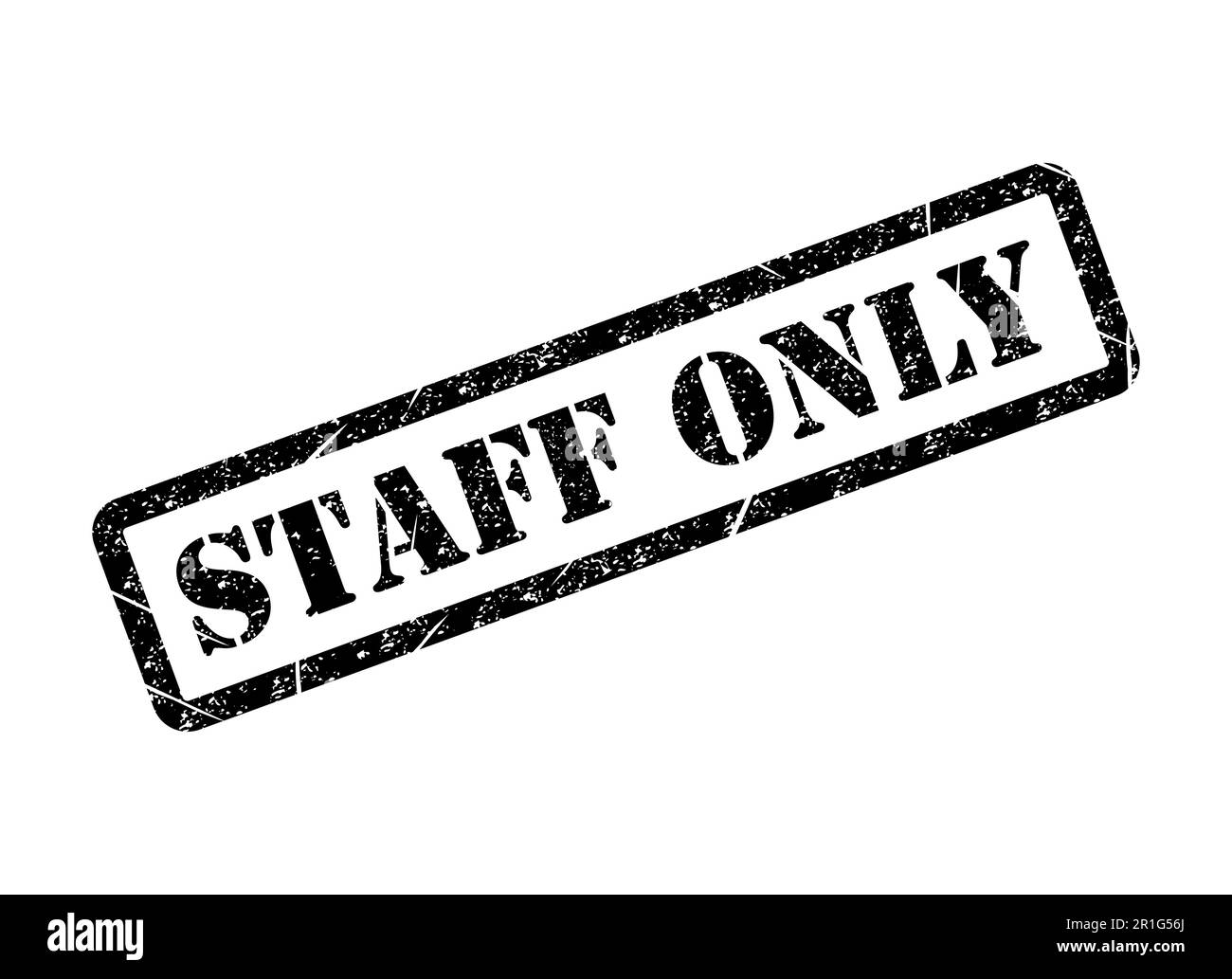 Only staff icon, danger zone symbol, safety entry person sign vector ...