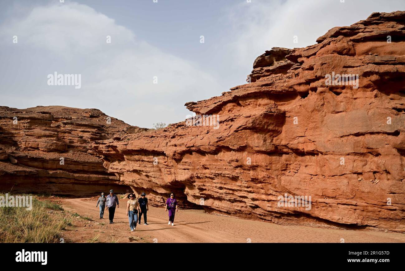 Alxa, China's Inner Mongolia Autonomous Region. 13th May, 2023 ...