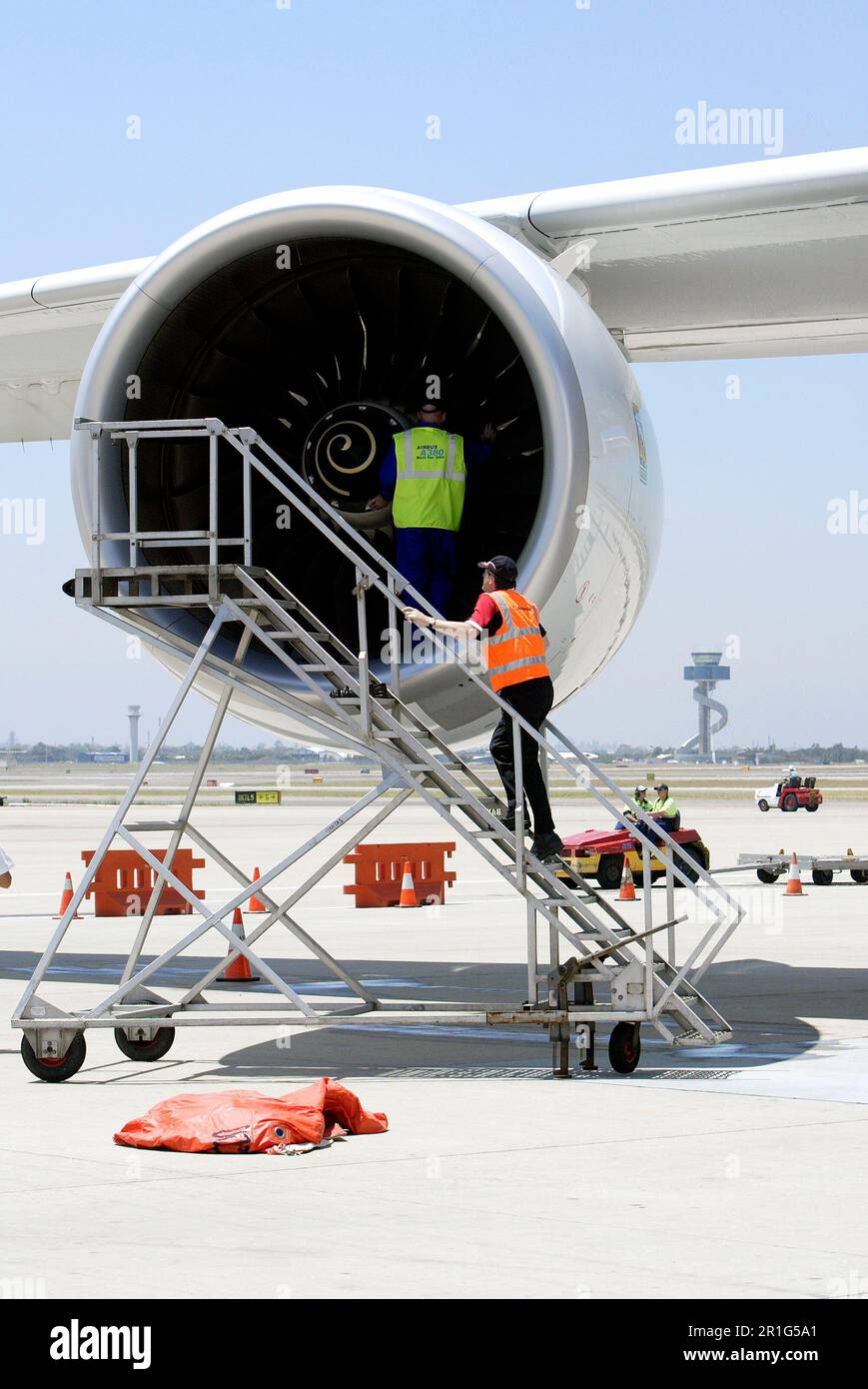 The Airbus A380 aircraft - the world’s largest passenger aircraft, with ...