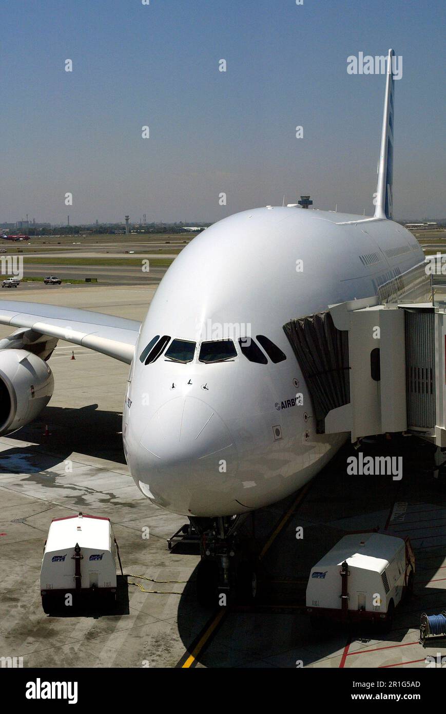 The Airbus A380 aircraft - the world’s largest passenger aircraft, with ...