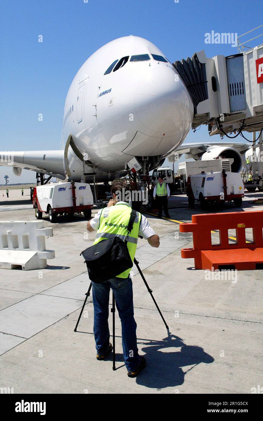 The Airbus A380 aircraft - the world’s largest passenger aircraft, with ...