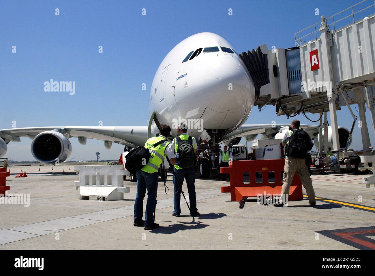 The Airbus A380 aircraft - the world’s largest passenger aircraft, with ...