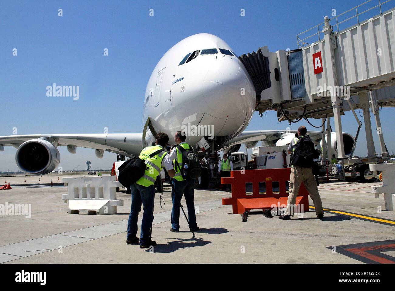 The Airbus A380 aircraft - the world’s largest passenger aircraft, with ...