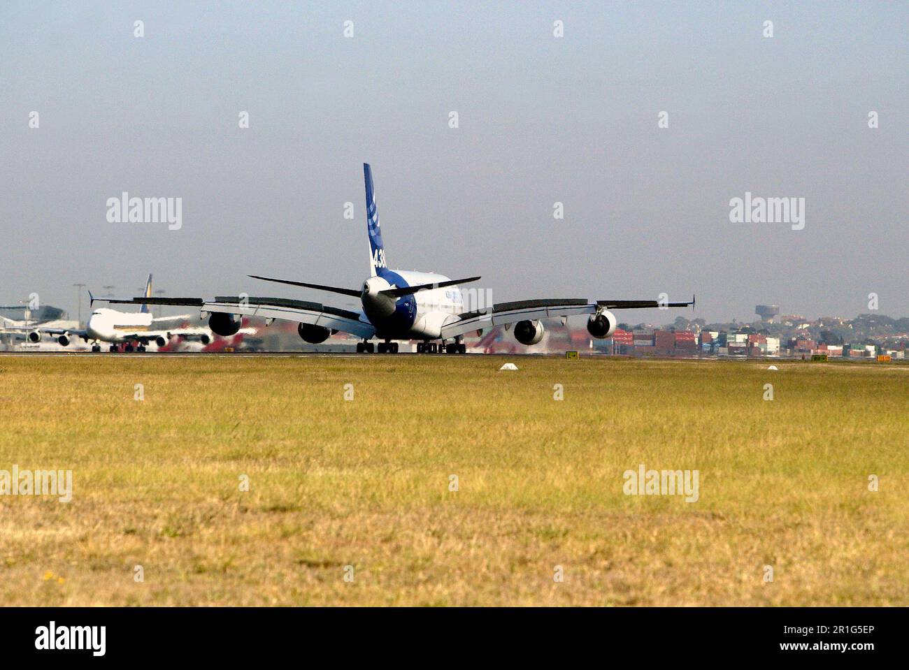 The Airbus A380 aircraft - the world’s largest passenger aircraft, with ...