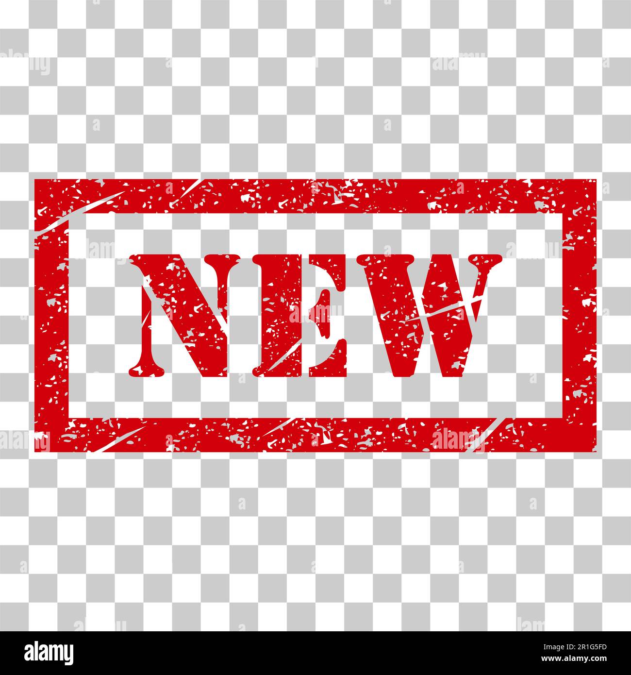 New stamp symbol, label sticker sign button, text banner vector ...