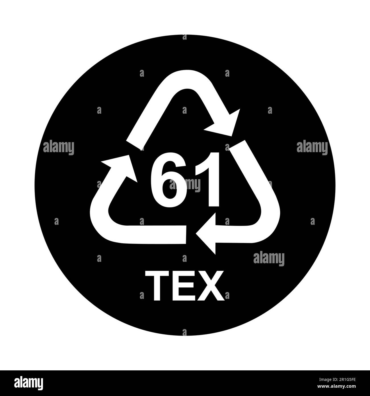 Organic symbol, ecology recycling sign isolated on white background ...